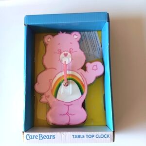 Care Bears | Accents | New Care Bears Cheer Bear Clock Table Top 8 ...